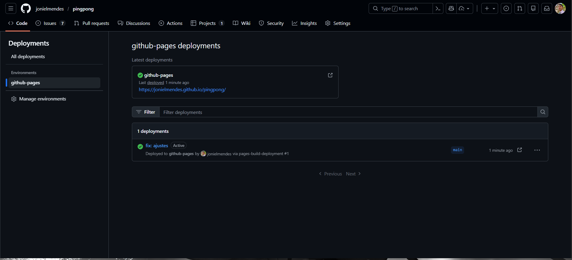 GitHub Pages e Portfólio
